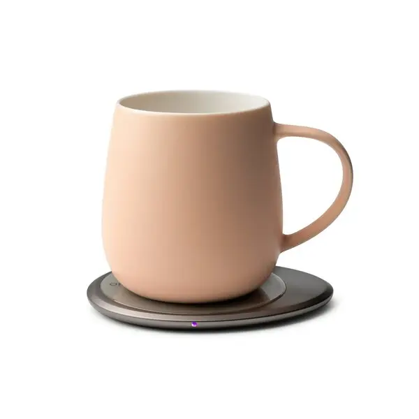 OHOM Ui Ceramic Self-heating Mug Rosy Apricot - Red