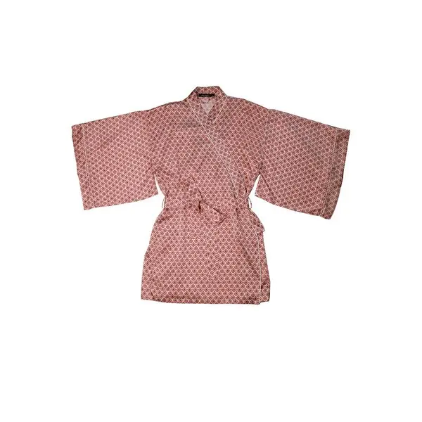 EMMA WALLACE Cassia Kimono Dressing Gown - Pink