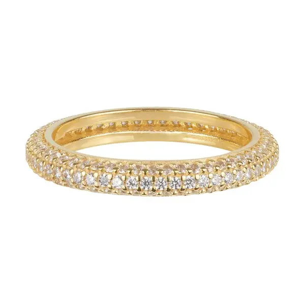 BALLINGER JEWELLERY Brunch Pave Stacking Ring