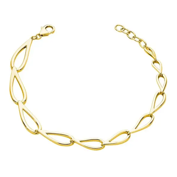 LUCY QUARTERMAINE Petal Bracelet In Vermeil - Gold