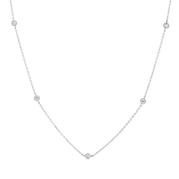 DINNY HALL Scattered Lab-grown Diamond Necklace - White