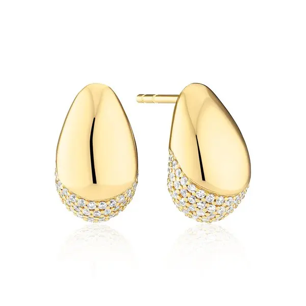 SIF JAKOBS JEWELLERY Goccia Earrings - Gold