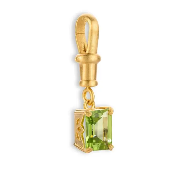 AELEA STUDIO Tala Peridot Connector - Green
