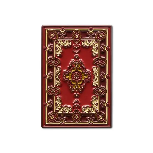 MAKE HEADS TURN Enamel Pin Rug - Black/red