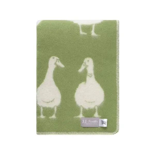 J.J.Textile Duck Blanket - Green