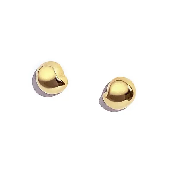 BIKO Nicola Stud Earrings - Gold