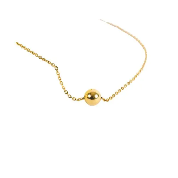 LEI & MAR CO. The Luna Pendant Necklace - Gold