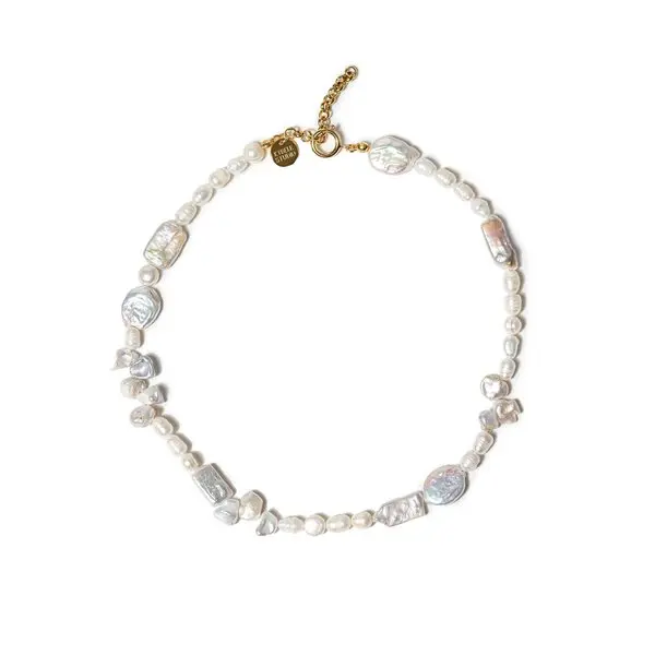 KYBELE STUDIO Lily Pearl Necklace - White