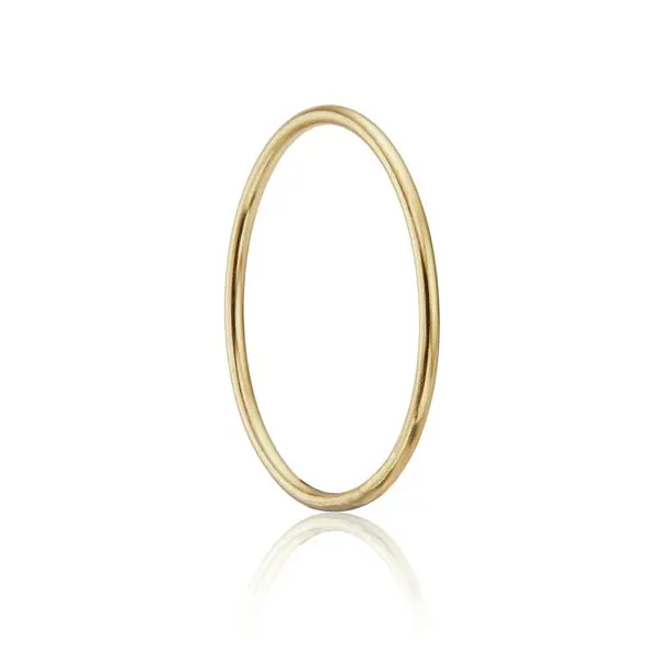 LILY & ROO Plain Stacking Ring - Gold