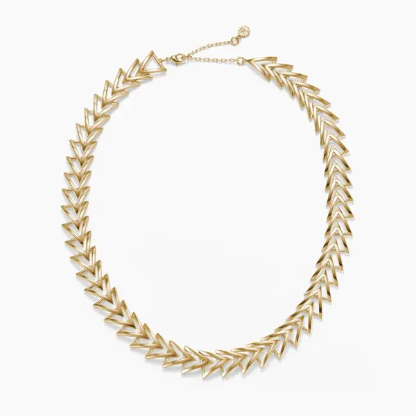 ARMINE + AMBROSE The A-chain Necklace - Gold