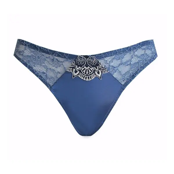 TALLULAH LOVE Aphrodite Thong - Blue