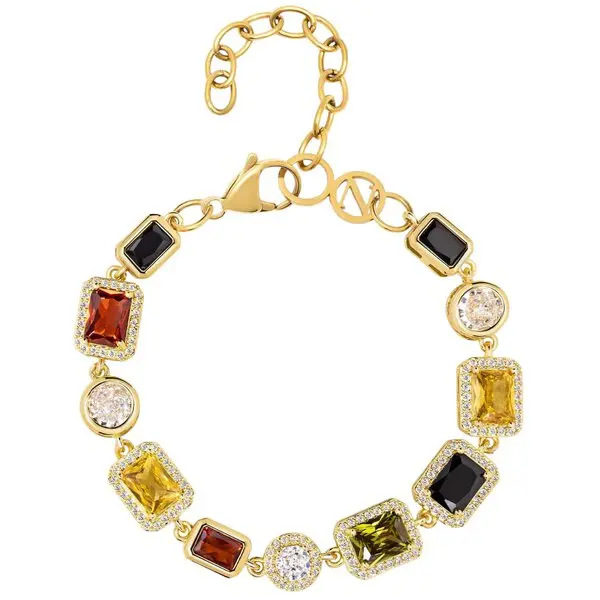 NIALAYA JEWELRY Gemstone Bracelet - Gold