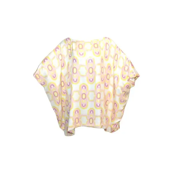 JULIA CLANCEY Olympia Limon Sequin Kaftan Top
