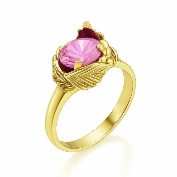 UNALOE Coleus Circulus Ring - Pink/gold