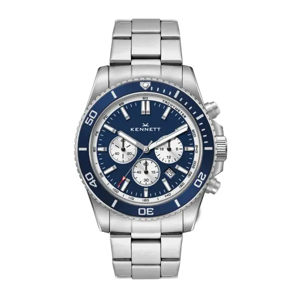 KENNETT WATCHES & ACCESSORIES Pacesetter Chronograph Watch - Blue