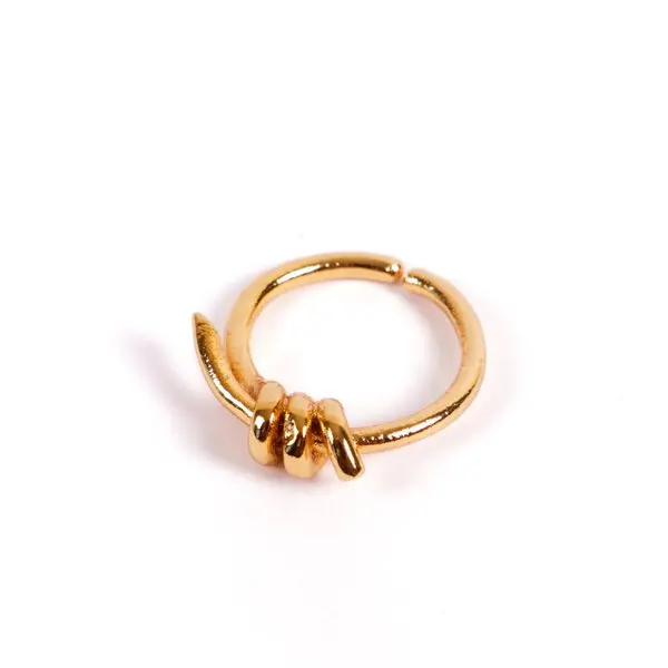 LES REINES Ferry Knot Ring - Rose Gold
