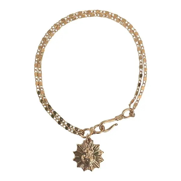 IN CAUDA VENENUM Grail Bracelet - Gold
