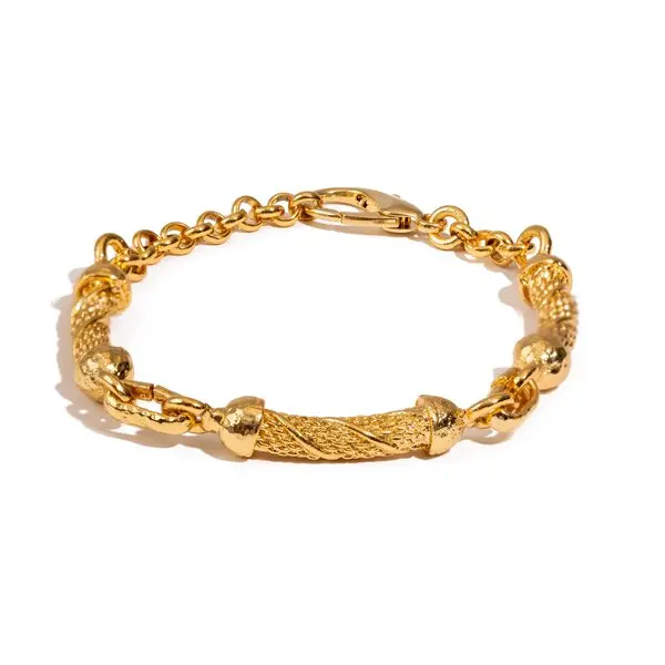EBRU JEWELRY Regal Essence Adjustable Bracelet - Gold