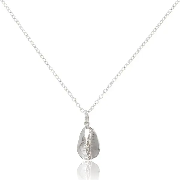 AUREE JEWELLERY Moka Sterling Shell Pendant Necklace - Silver
