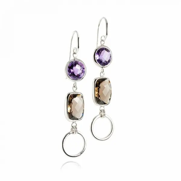 THE JEWELLERY STORE LONDON Desert Night’s Queen Chandelier Earrings - Silver