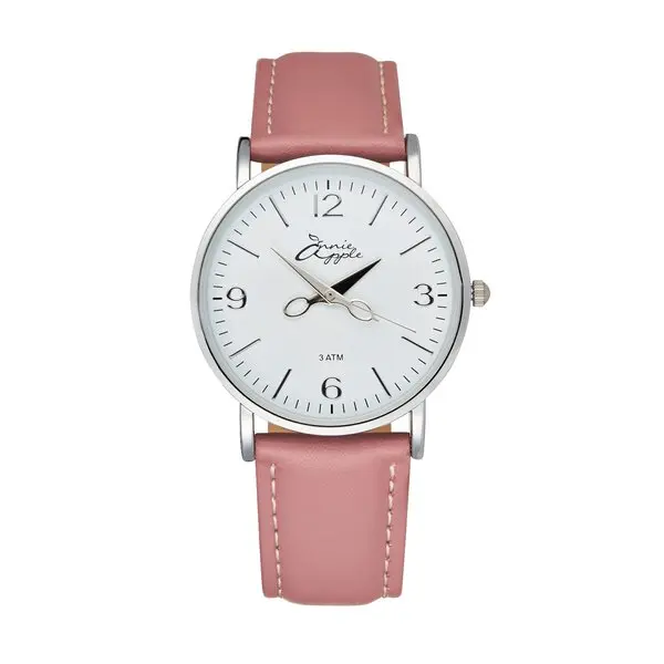 BERMUDA WATCH COMPANY Alore Silver Wrist Watch - Pink