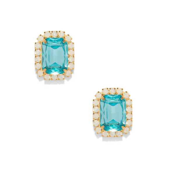 THE PINK REEF Stud Earrings - Blue