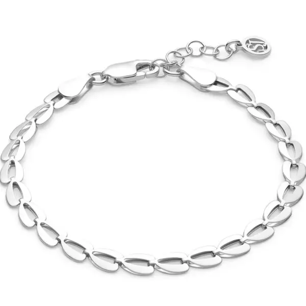SIF JAKOBS JEWELLERY Heartbeat Bracelet - Silver