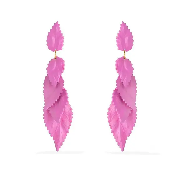 Pat’s Jewelry Branch Dangle Earrings - Pink