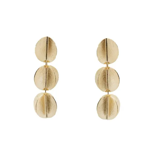 MARCIA MORAN Jinga Dangle Earrings - Gold