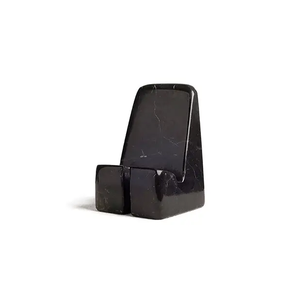 AND JACOB Phone Holder Marble - Black
