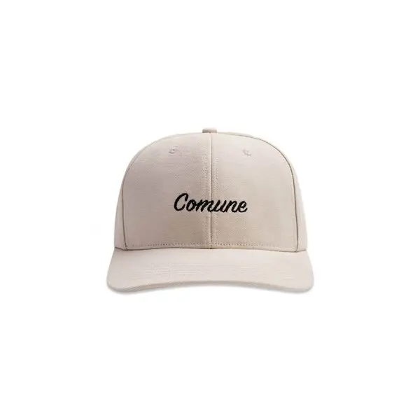 COMUNE Incursive Classic Cap - White