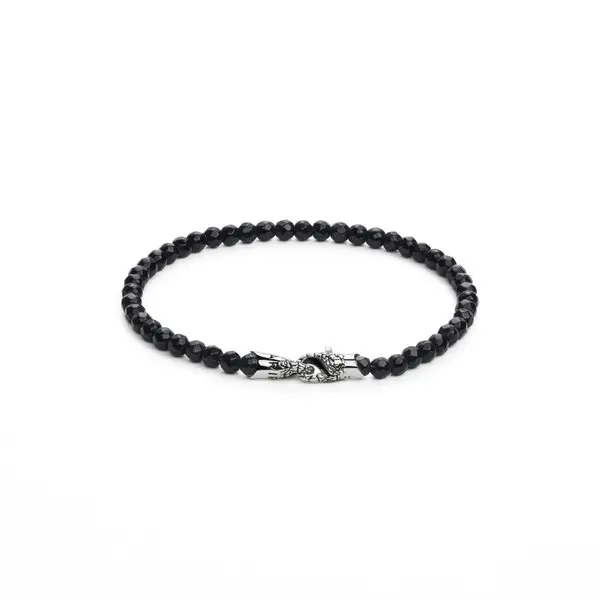 MARIRI Terra Beads Bracelet - Black/silver