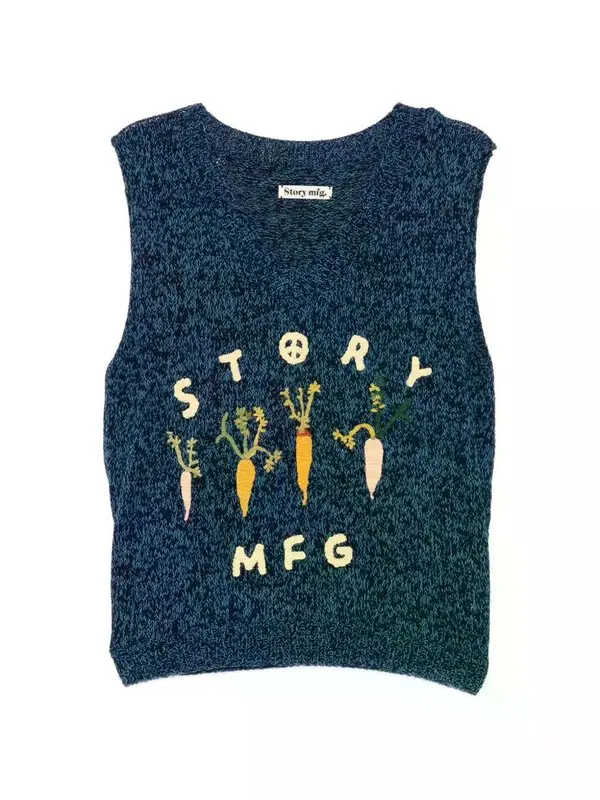 STORY MFG. Embroidered Vest