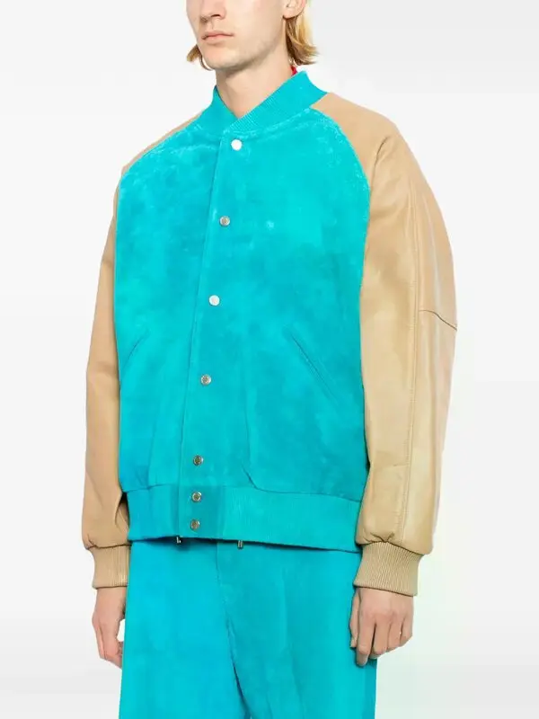 A LEATHER Island Award Jacket