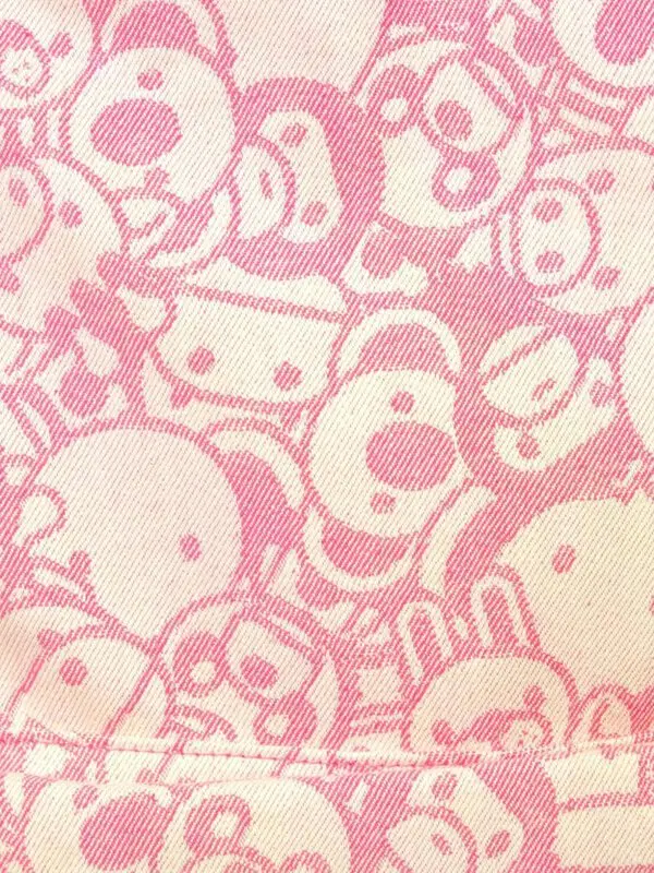 A BATHING APE Printed Backpack - Pink