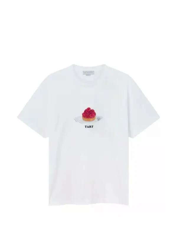 Stella McCartney Raspberry-print T-shirt