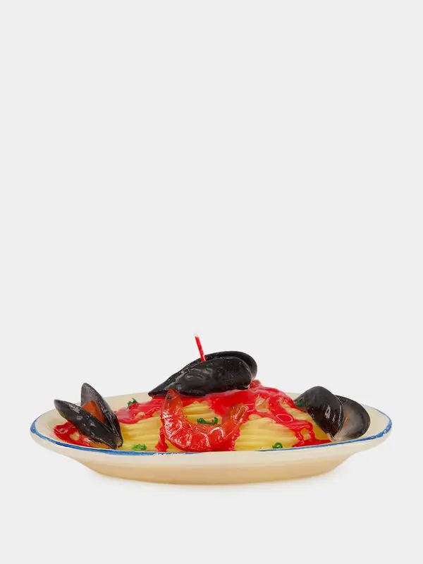 CERERIA INTRONA Prawn And Mussel Spaghetti Wax Candle - Multicolour