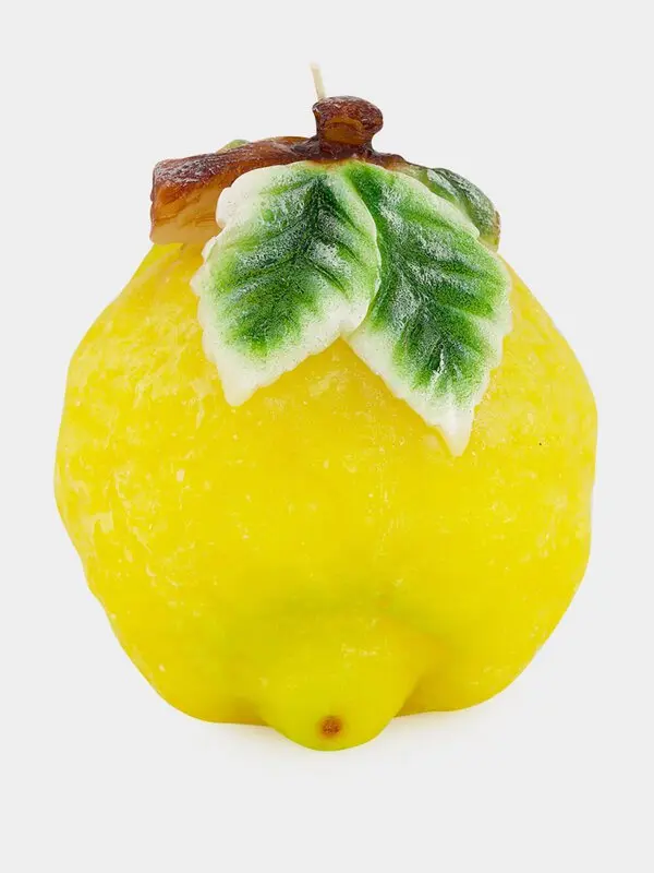 CERERIA INTRONA Lemon Wax Candle - Yellow