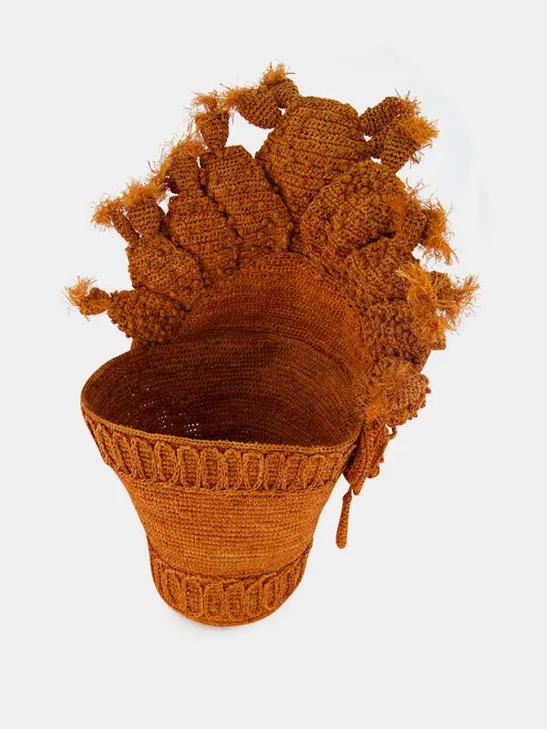 NATALIA BRILLI Terracotta Sicilian Moor’s Female Vase