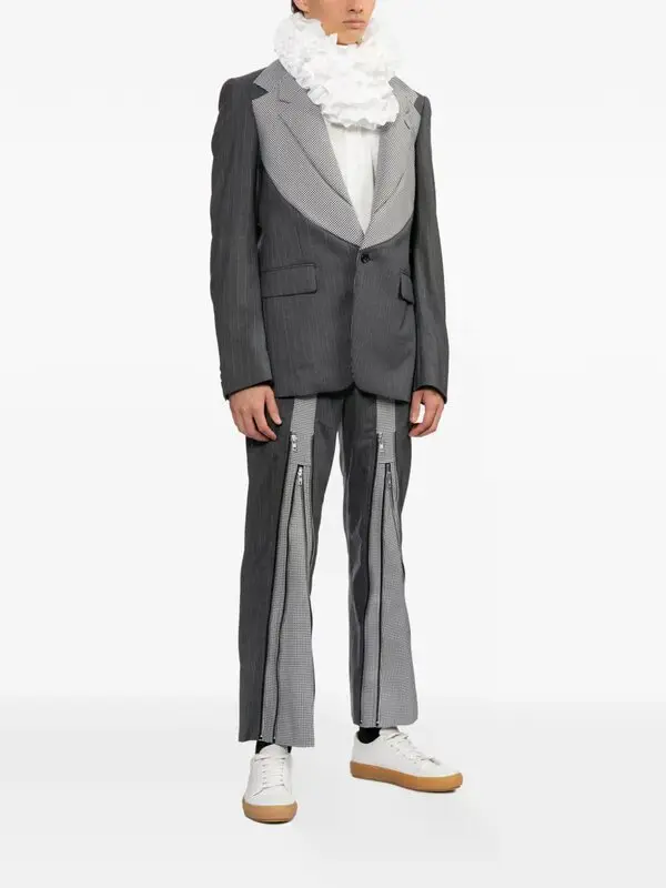 Comme Des Garçons Pinstripe Panel Jacket