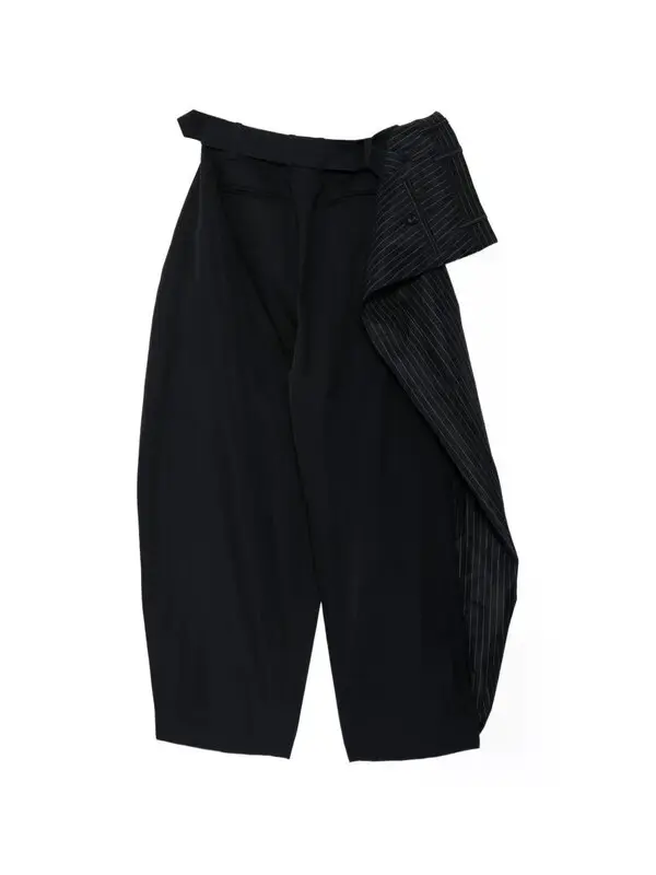 JUUN.J Paneled Trousers - Blue