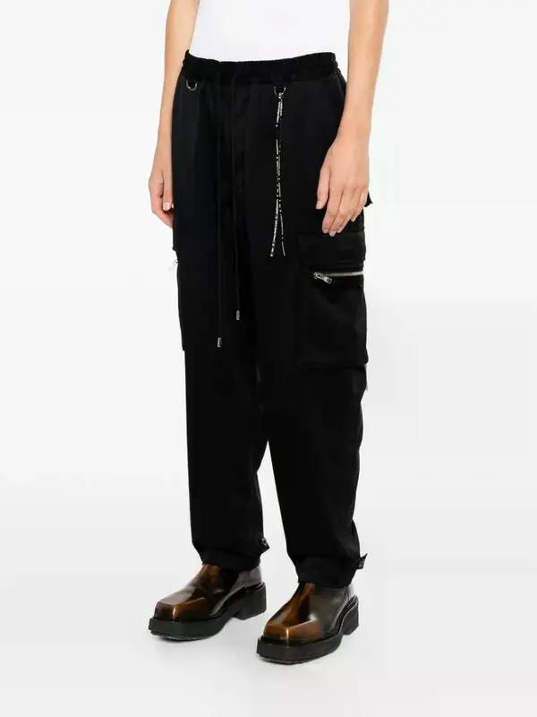 MASTERMIND WORLD Multi-pocket Cargo Pants - Black