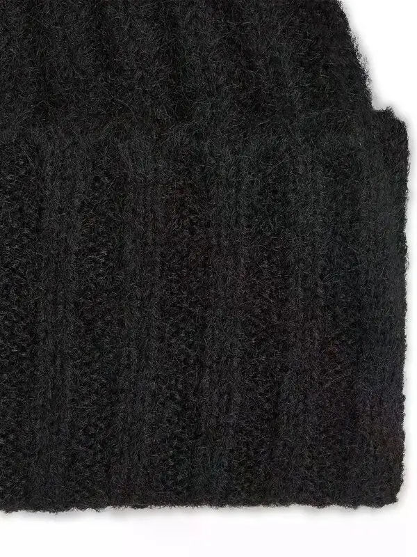 Karl Lagerfeld Ikon Ribbed-knit Beanie