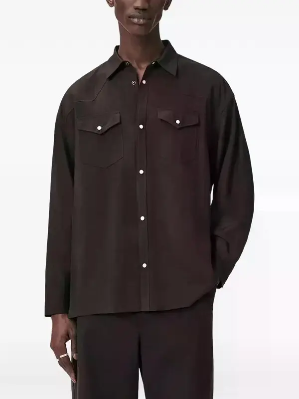 ALLSAINTS Pickett Oversized Western-style Shirt