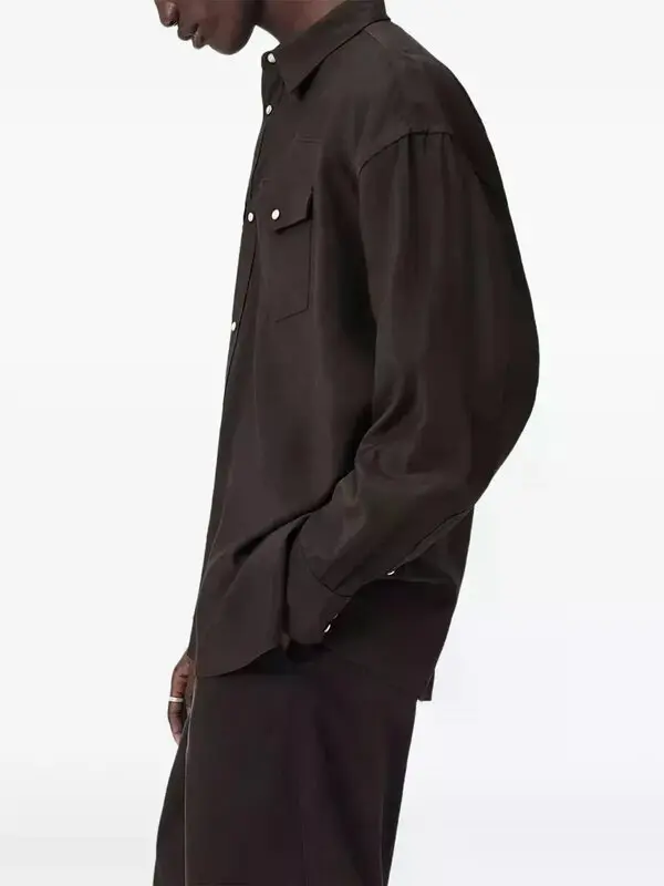 ALLSAINTS Pickett Oversized Western-style Shirt