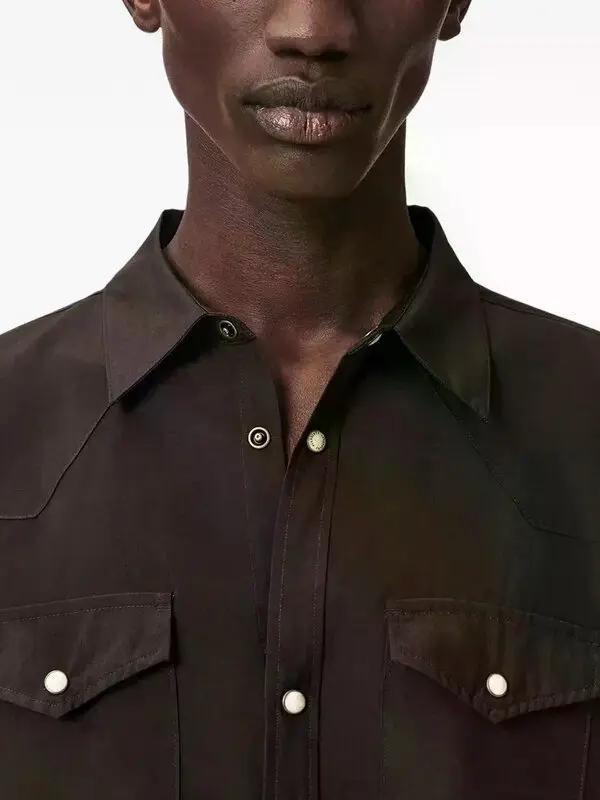 ALLSAINTS Pickett Oversized Western-style Shirt