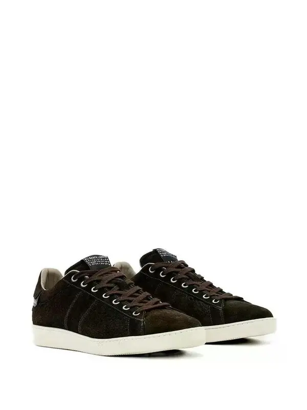ALLSAINTS Leon Suede Lace-up Sneakers - Brown