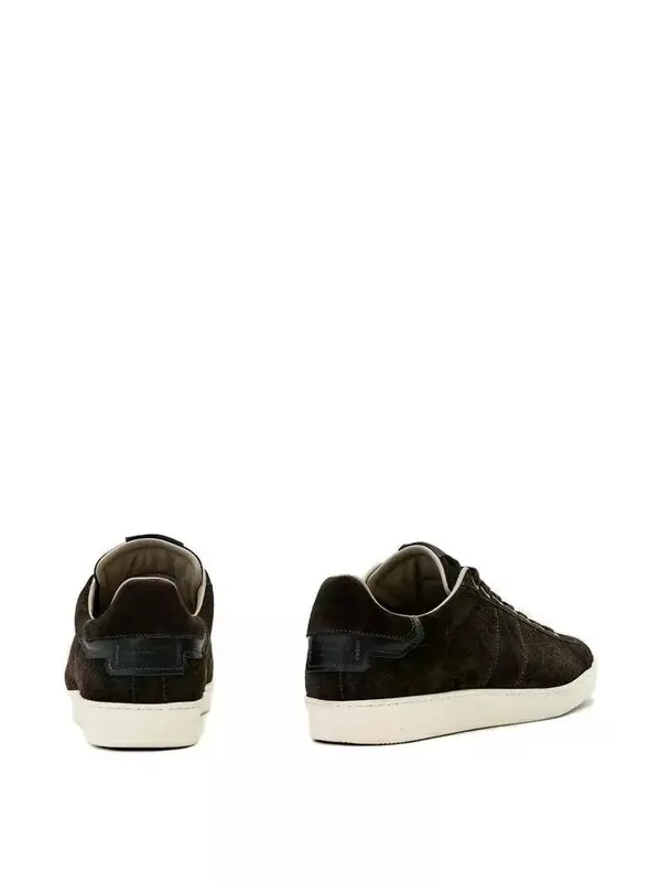 ALLSAINTS Leon Suede Lace-up Sneakers - Brown