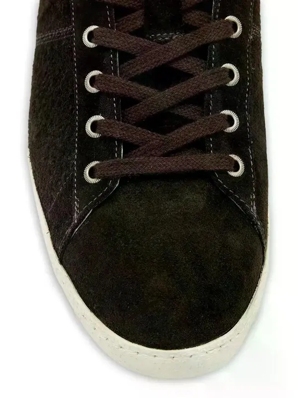 ALLSAINTS Leon Suede Lace-up Sneakers - Brown