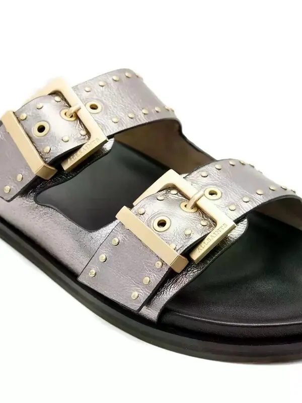 ALLSAINTS Magda Studded Flat Sandals